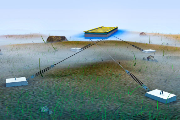 Seaflex - Elastisk förtöjning - Hamnab Sjöentreprenader